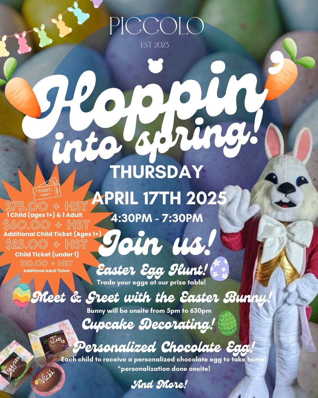 Events Calendar – Piccolo Toronto